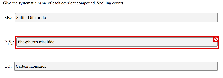 Solved Give the systematic name of each covalent compound. | Chegg.com