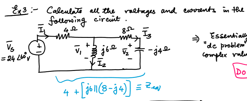 Solved Ex 3:- ﻿Calculate all the voltages and currents in | Chegg.com