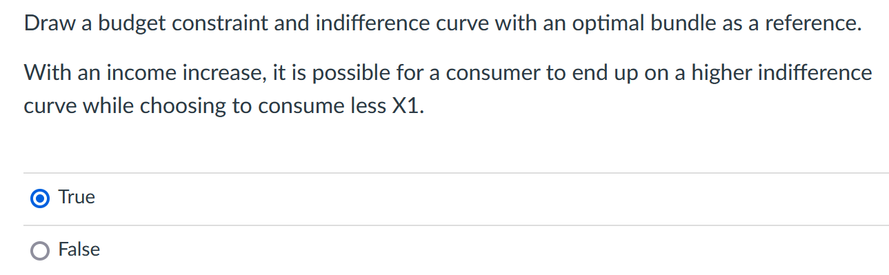 Solved Draw a budget constraint and indifference curve with | Chegg.com