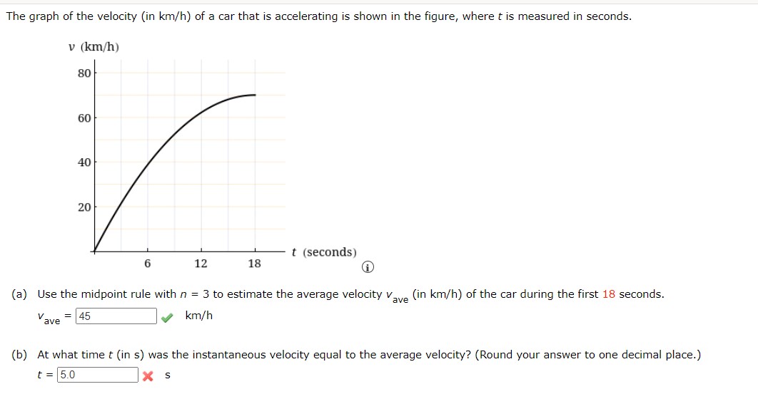 Solved (a) Use the midpoint rule with n=3 to estimate the | Chegg.com