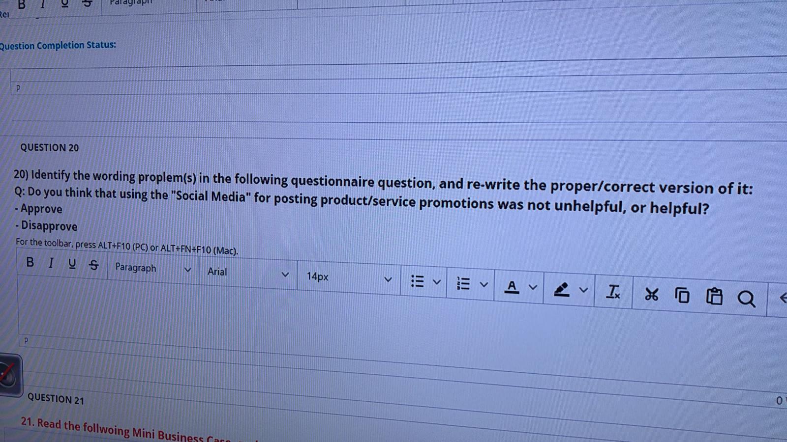 Solved Marketing research Chapter 2 – Defining the | Chegg.com
