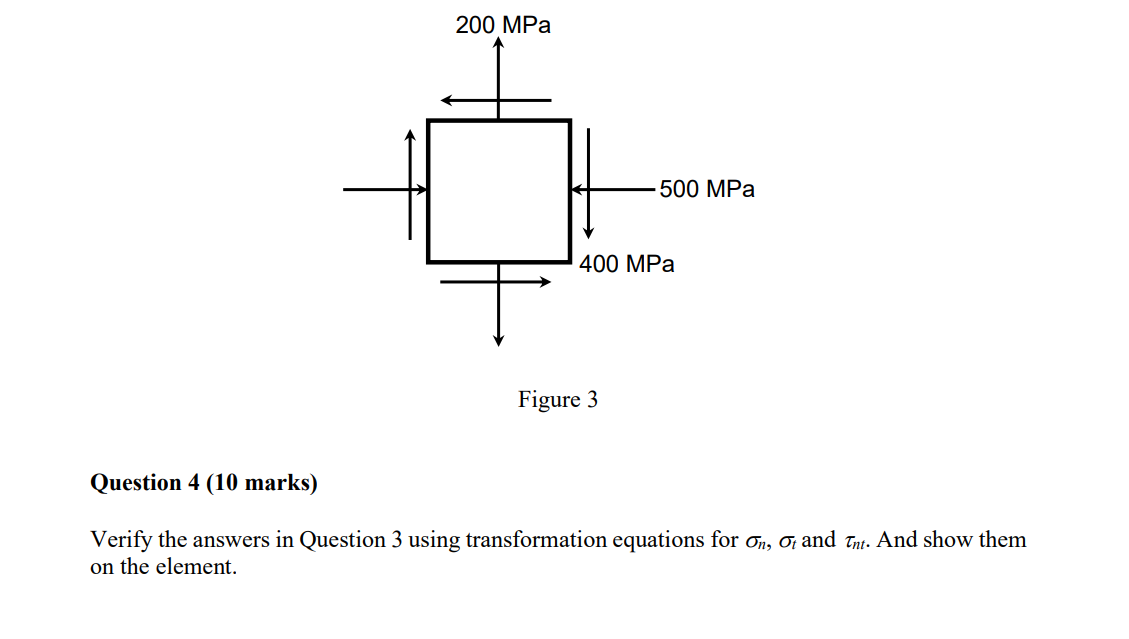 Figure 3 Question 4 (10 marks) Verify the answers in | Chegg.com Figure 3 Question 4 (10 marks) Verify the answers in | Chegg.com