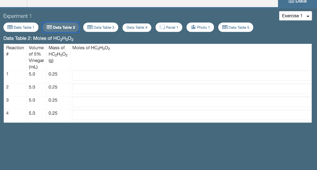 Solved I need help doing the following: Calculate the number | Chegg.com