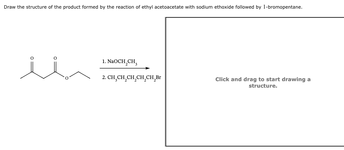Solved Draw the structure of the product formed by the | Chegg.com