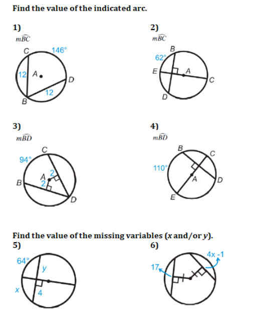 Solved Find the value of the indicated arc. 3) 4) mBD Find | Chegg.com