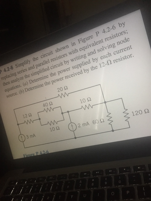 Solved 4.2-6 Simplify the circuit shown in Figure P 4.2-6 by | Chegg.com