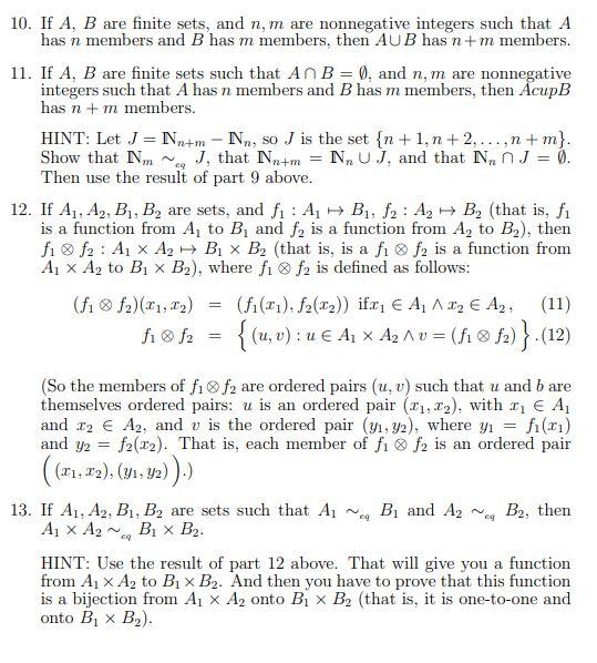 Solved Problem 3. Prove or disprove each of the statements | Chegg.com