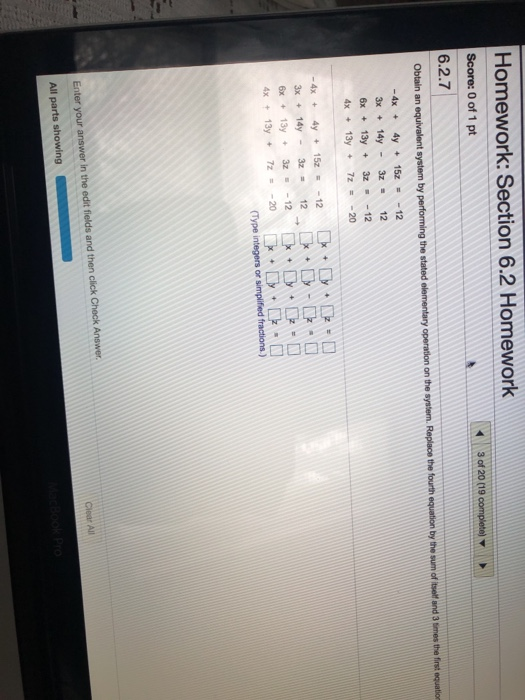Solved Homework Section 6 2 Homework Score 0 Of 1 Pt 6 2 7