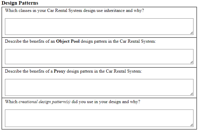 Solved Car Rental System Rent a car use case Construct | Chegg.com