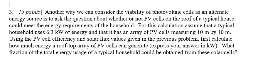 Solved 3. [15 points ] Another way we can consider the | Chegg.com