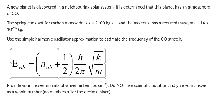 Solved A new planet is discovered in a neighbouring solar | Chegg.com