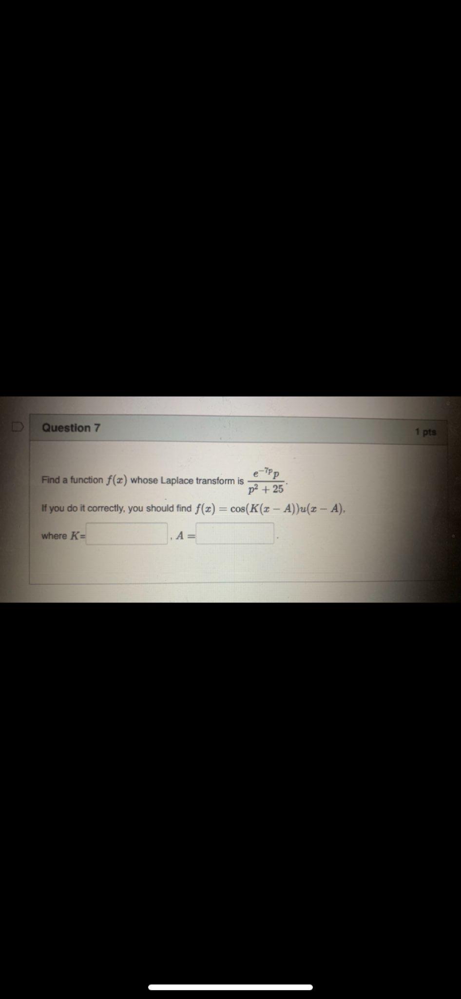 Solved Find a function f(x) whose Laplace transtorm is | Chegg.com