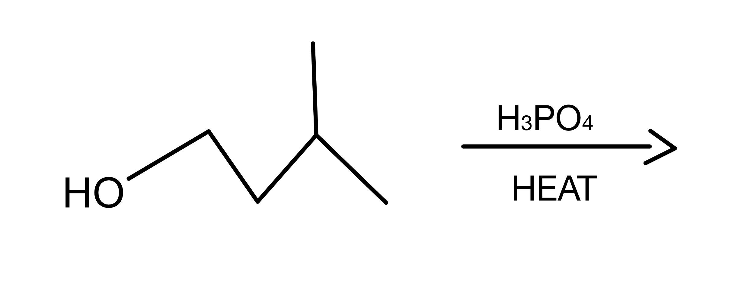 Solved od H3PO4 HO HEAT | Chegg.com