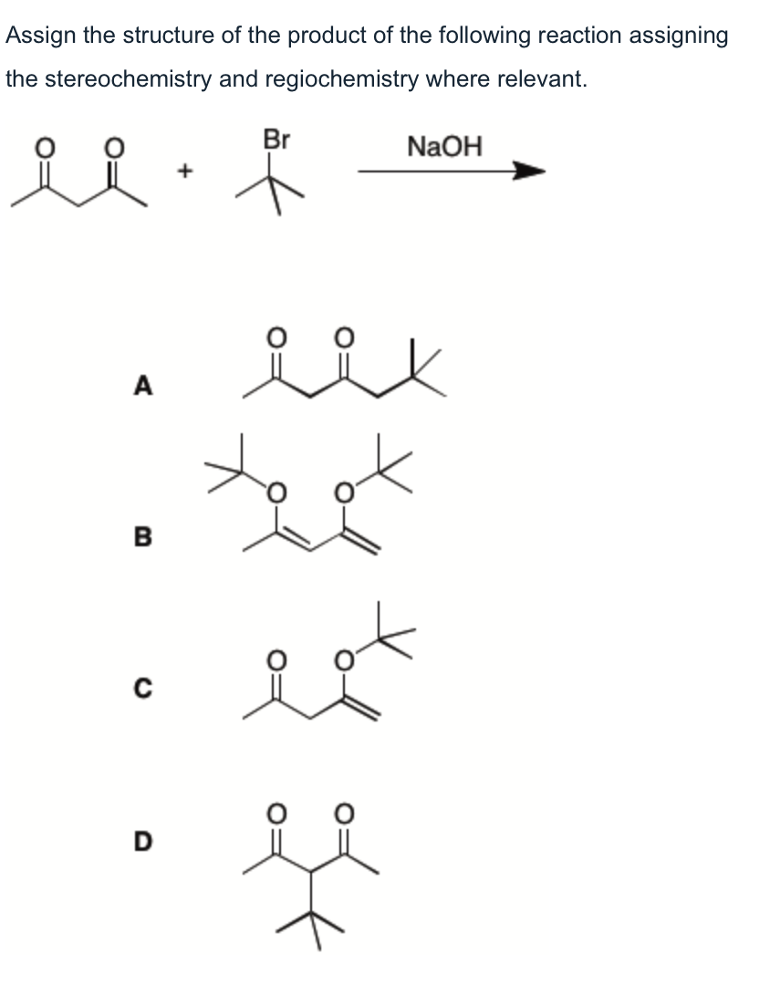 Solved Assign the structure of the most stable enolate form | Chegg.com