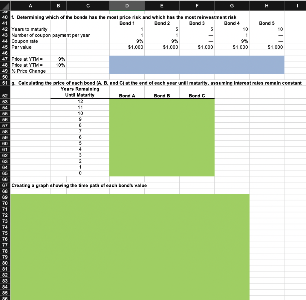 d. Calculating the price of each bond 1 year from | Chegg.com