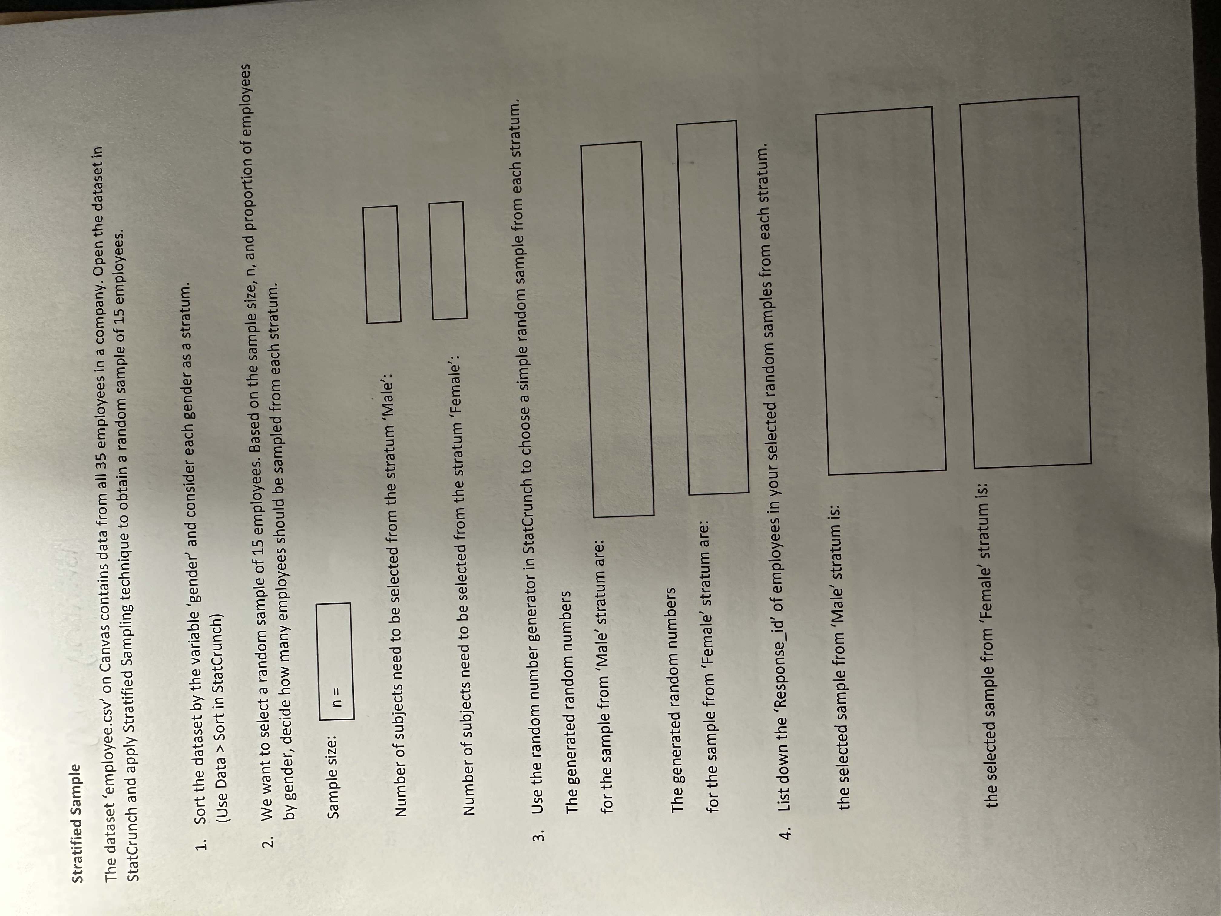 Solved 3. Use the random number generator in StatCrunch to | Chegg.com