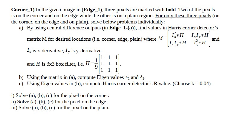 Solved Corner_1) ﻿In the given image in (Edge_1), ﻿three | Chegg.com