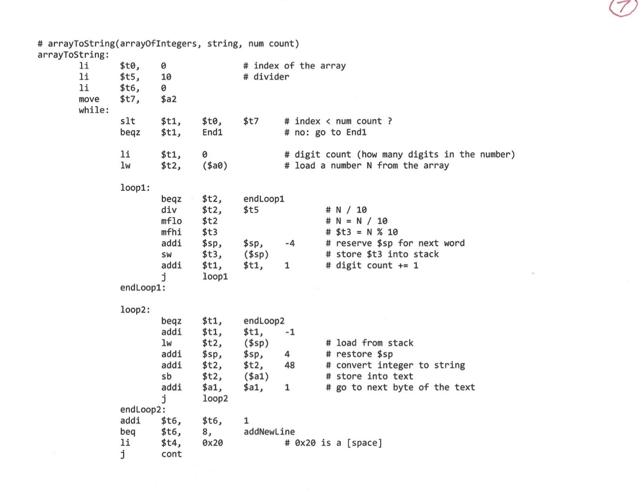 MIPS Assembly code explanation and relation for all | Chegg.com MIPS Assembly code explanation and relation for all | Chegg.com