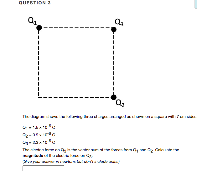 Solved QUESTION 3 Q1 Q3 | Q2 The diagram shows the following | Chegg.com