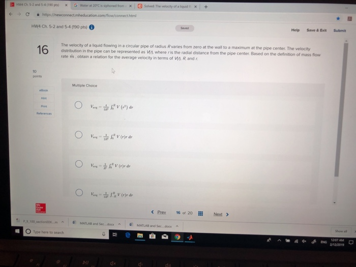 Solved html HW4 Ch. 5-2 and 5-4 (190 pts) Help Save & Exit | Chegg.com