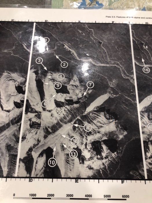 Solved 8. Examine the Victoria and Lefroy glaciers. a) | Chegg.com