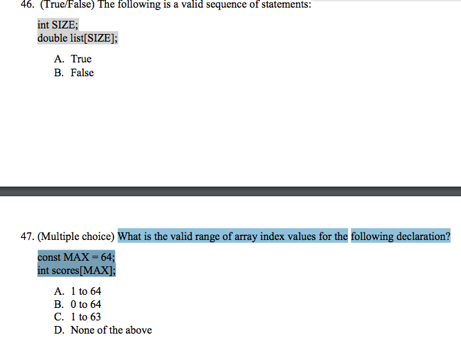 Solved 36. (Multiple choice) Given the following int func1 | Chegg.com