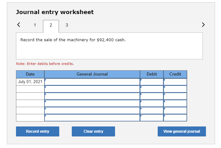 Solved Journal entry worksheet Record the insurance | Chegg.com