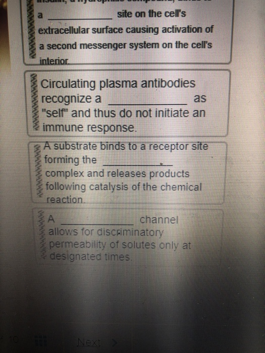Solved receptor ligand-regulated text blocks below Into | Chegg.com