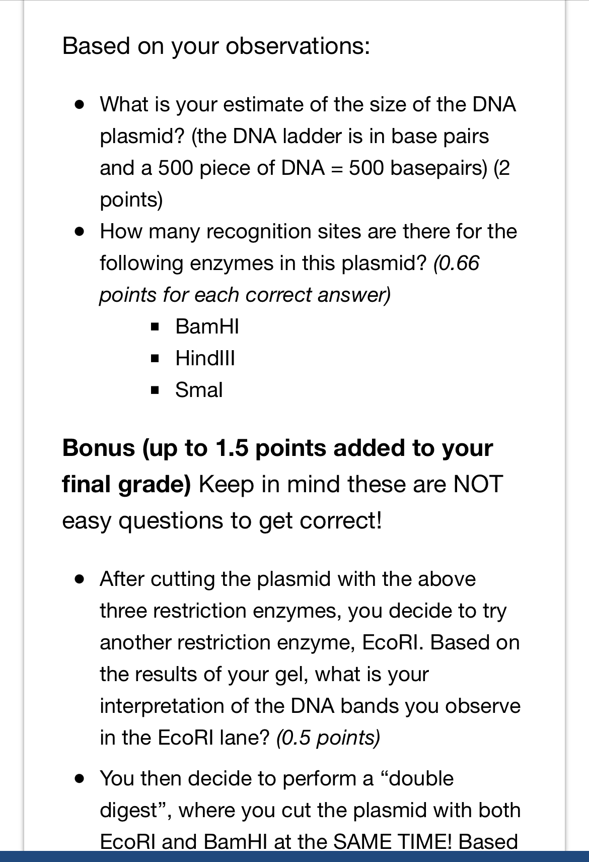 Solved Based on your observations: - What is your estimate | Chegg.com