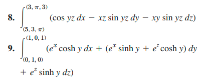 Solved 3-9 PATH INDEPENDENT INTEGRALS Show that the form | Chegg.com