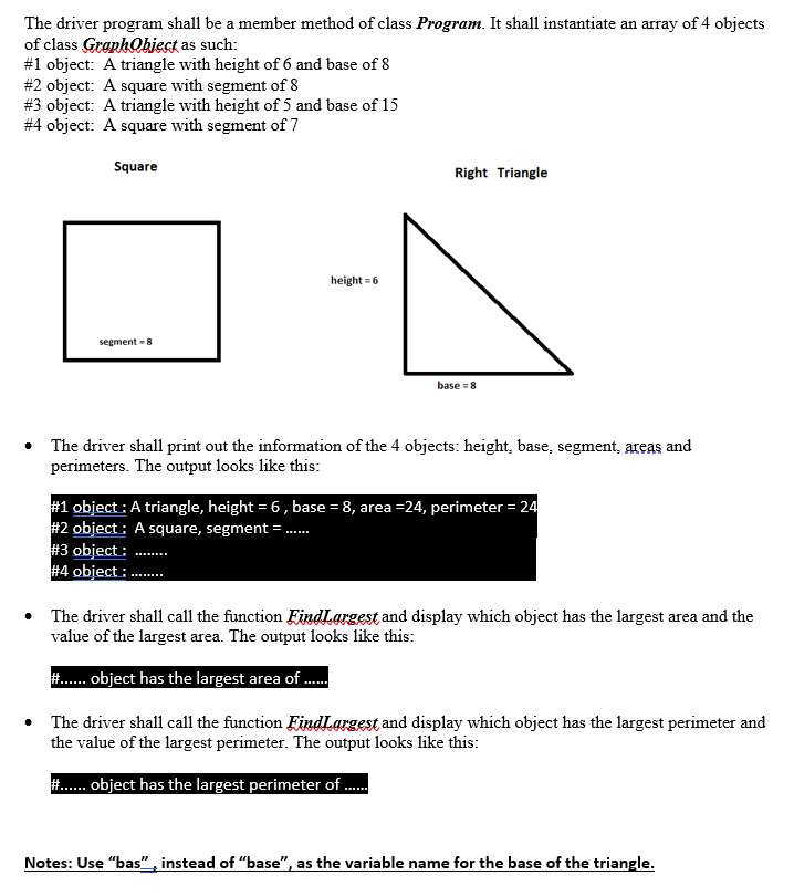 Solved 1. (50 Points) Develop a C# project that implements | Chegg.com