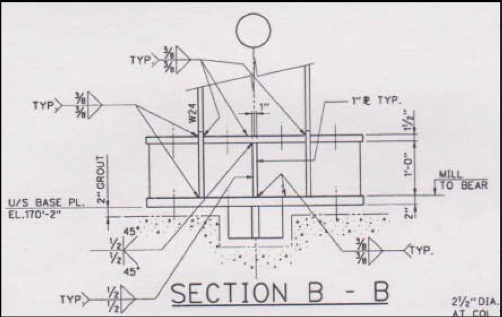 Solved SEE COLUMN PLAN W24 W14 Иs. 76 TYP. 11 W24 % 另 (TYP. | Chegg.com