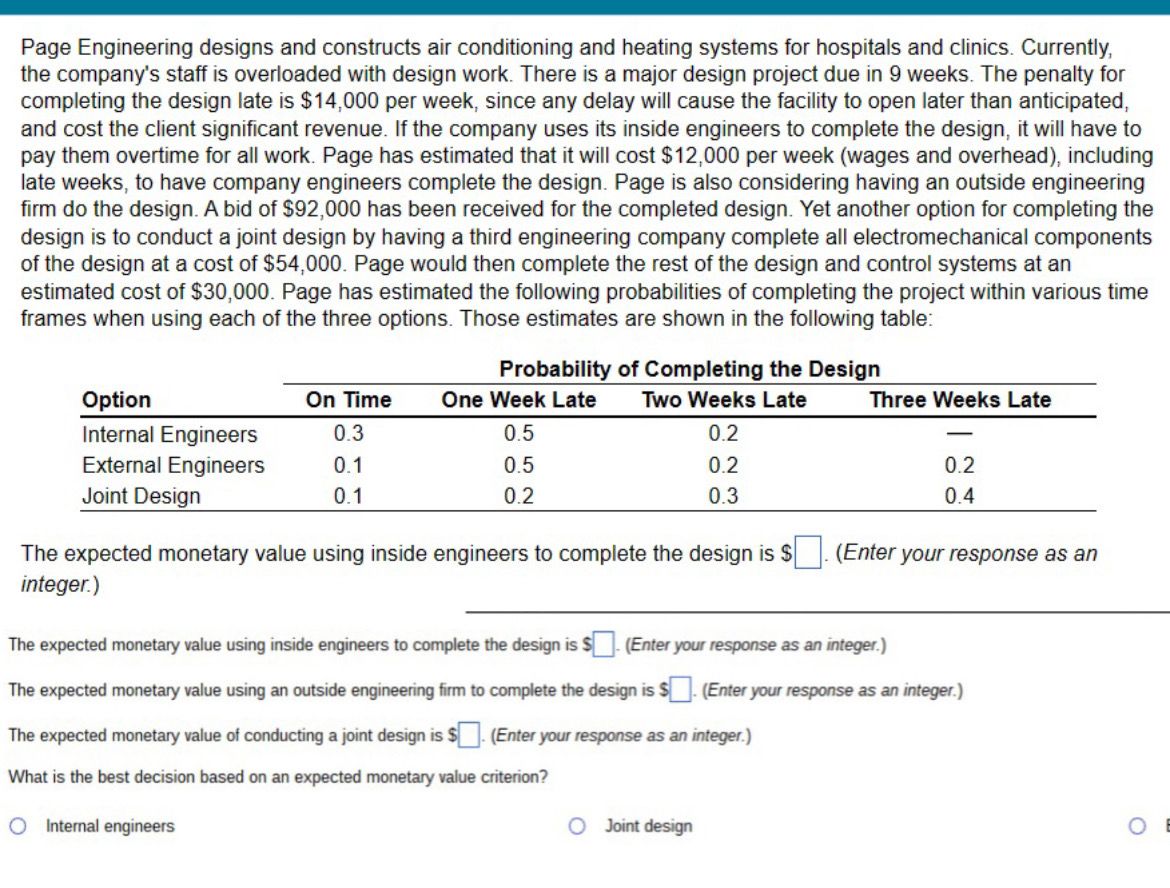 Solved Page Engineering designs and constructs air | Chegg.com