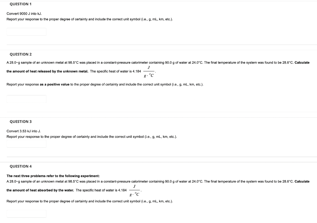 Solved I am studying for my Chemistry homework and these are | Chegg.com