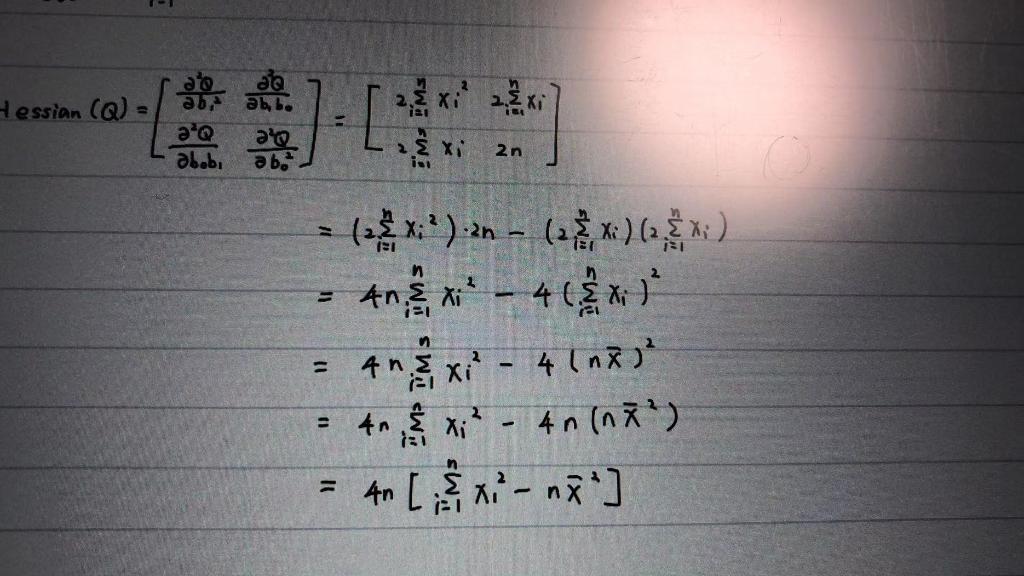 Solved Specifically leveraging the Hessian matrix to | Chegg.com