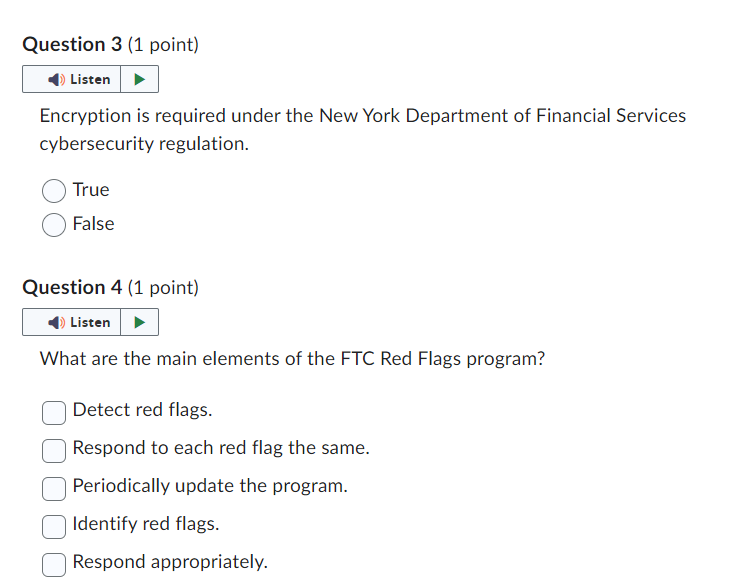 Solved Encryption is required under the New York Department | Chegg.com