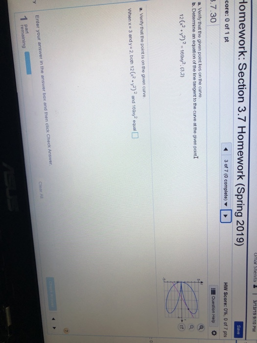 Solved Homework: Section 3.7 Homework ( TM Score: 0 of 1 pt | Chegg.com