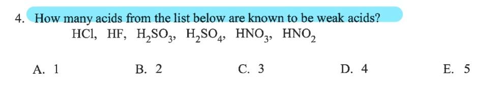 Solved 12. Consider the following acid-base reaction: HSO3 + | Chegg.com