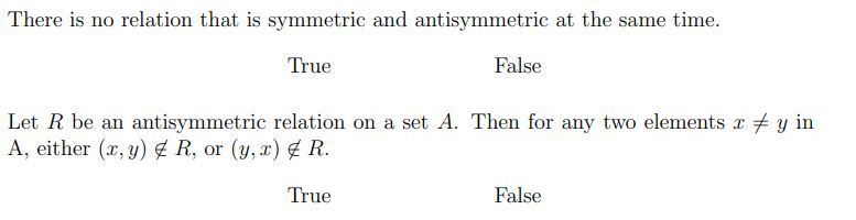 Solved There is no relation that is symmetric and | Chegg.com