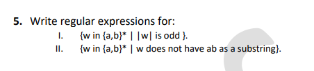 Solved solve these question of theory of automata here RE | Chegg.com