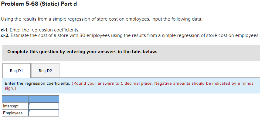 Required information Problem 5-68 (Static) Cost | Chegg.com
