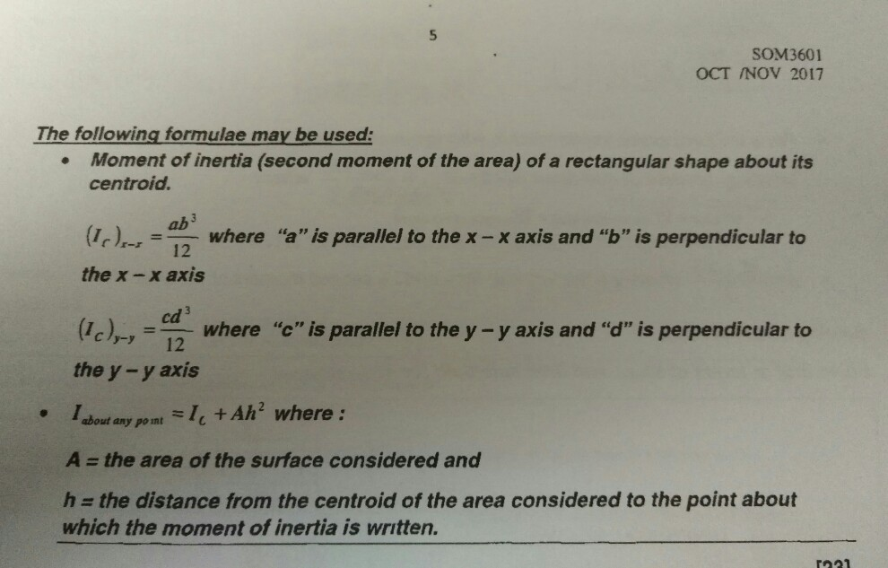 Solved QUESTION 3 A lamina (thin flat plate) has the | Chegg.com