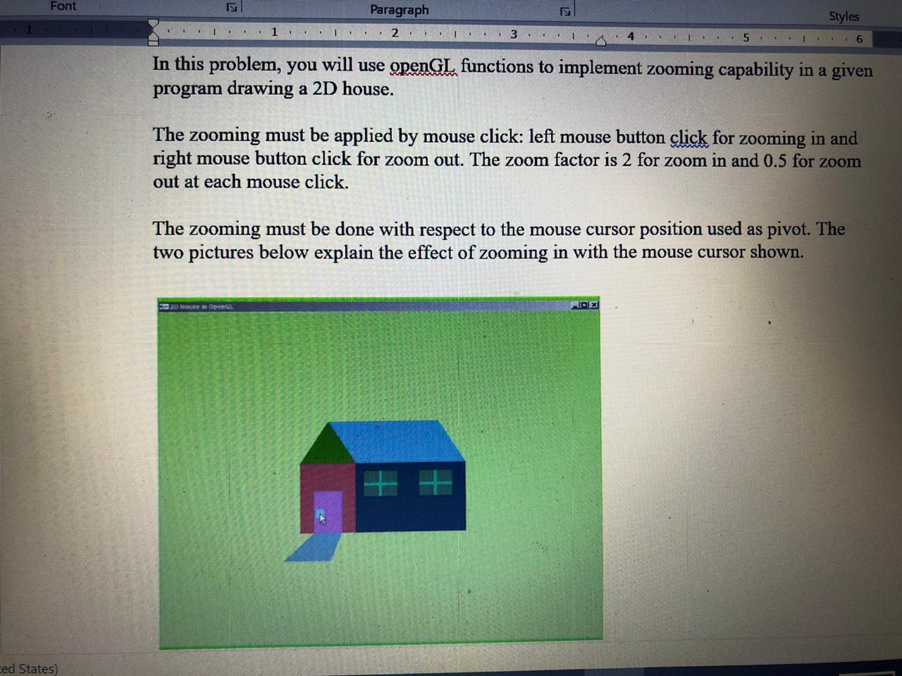 file house_main.cpp * \brief Program drawing a | Chegg.com
