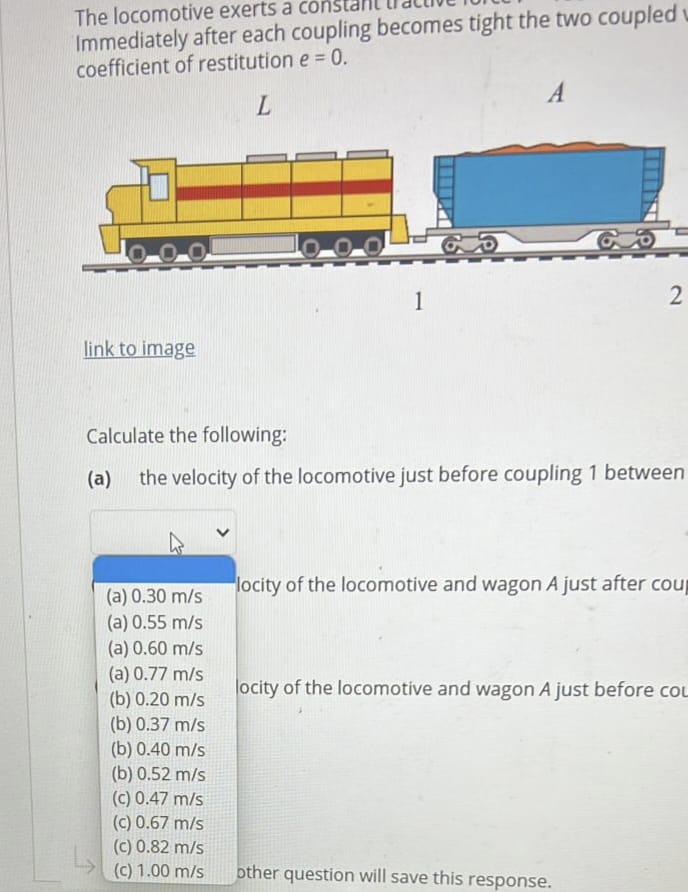 Solved The short freight train in the figure consists of a | Chegg.com