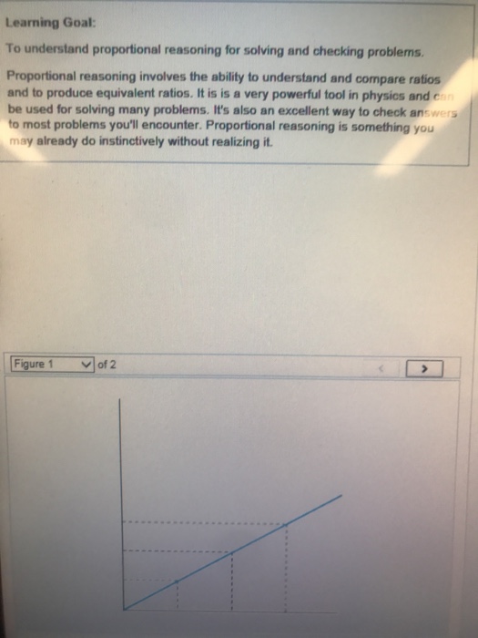 Solved Learning Goal: To understand proportional reasoning | Chegg.com