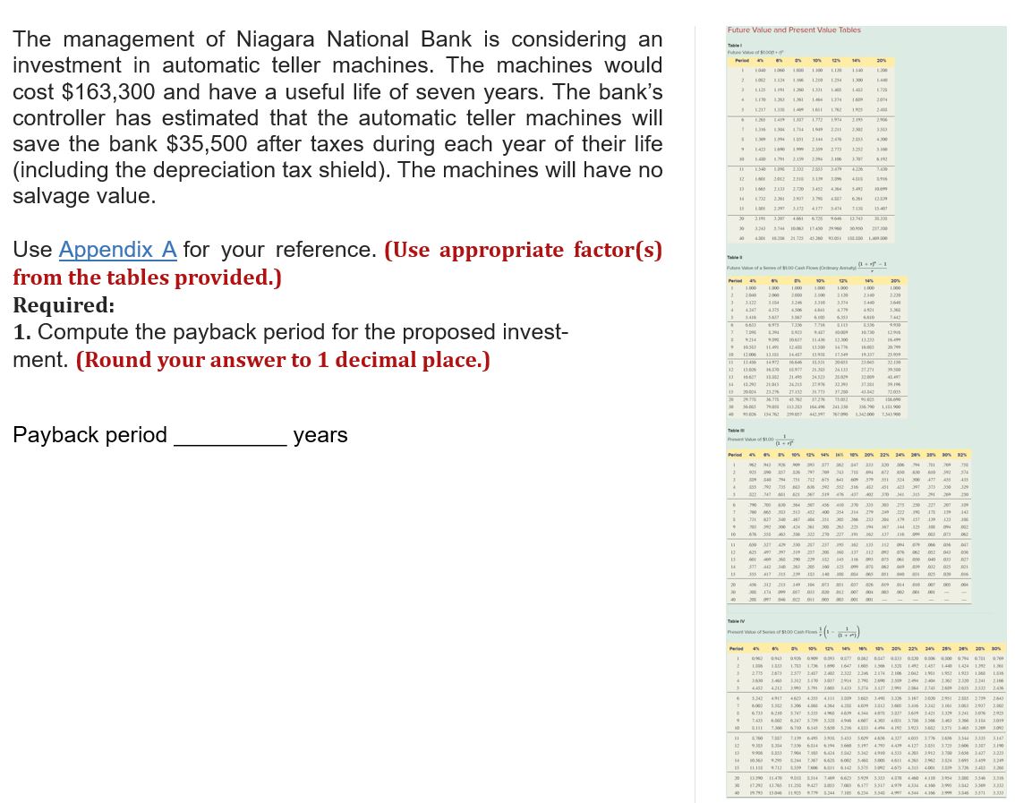Solved The management of Niagara National Bank is | Chegg.com
