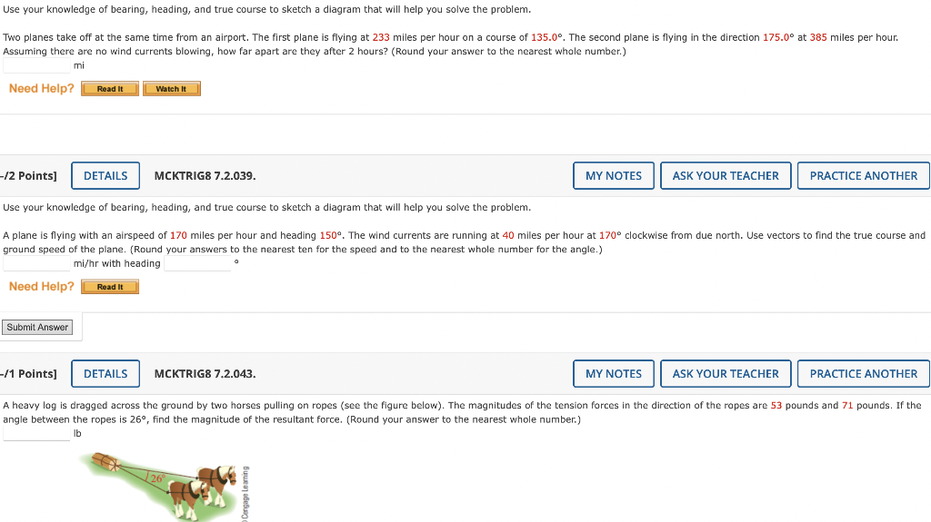 Solved Use your knowledge of bearing, heading, and true | Chegg.com
