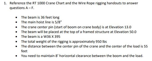 D. What is the minimum boom length required? E. Using | Chegg.com
