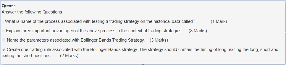Solved Qtext : Answer the following Questions i. What is | Chegg.com