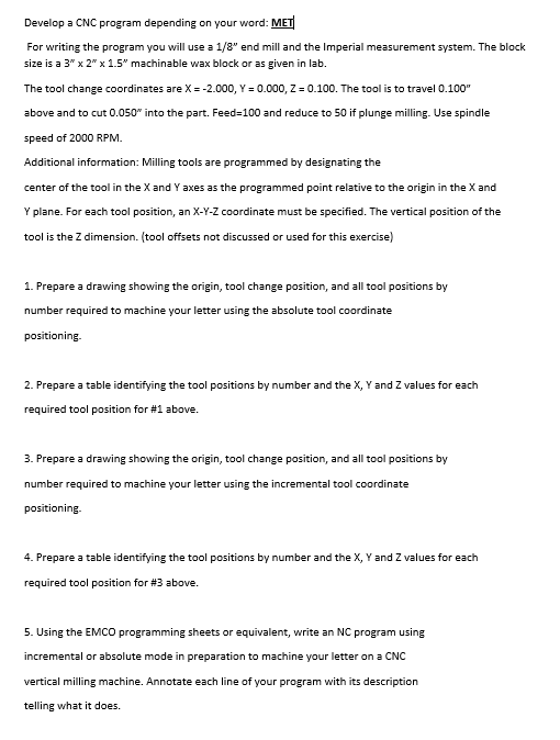 Please use CNCBASE for Benchmill 6000 Machining to | Chegg.com